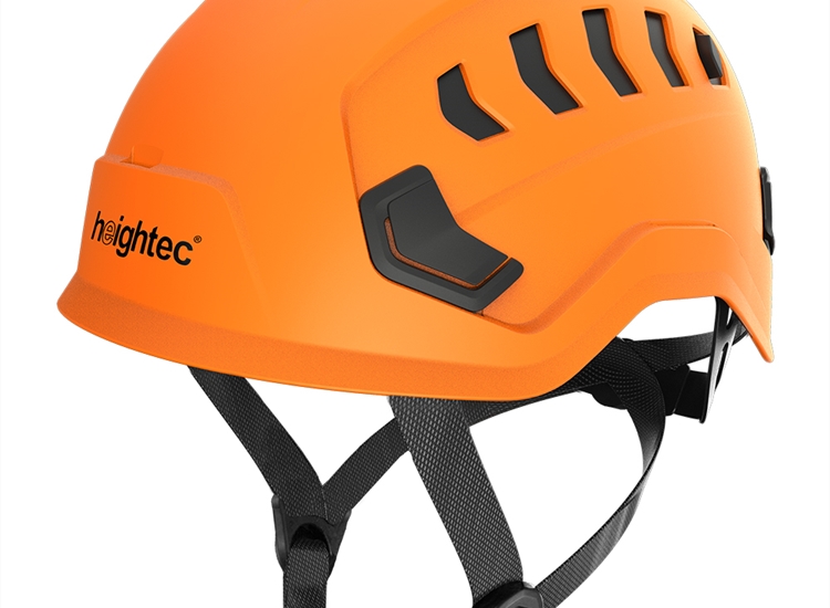 Heightec Duon-Air Vented Helmet - Orange