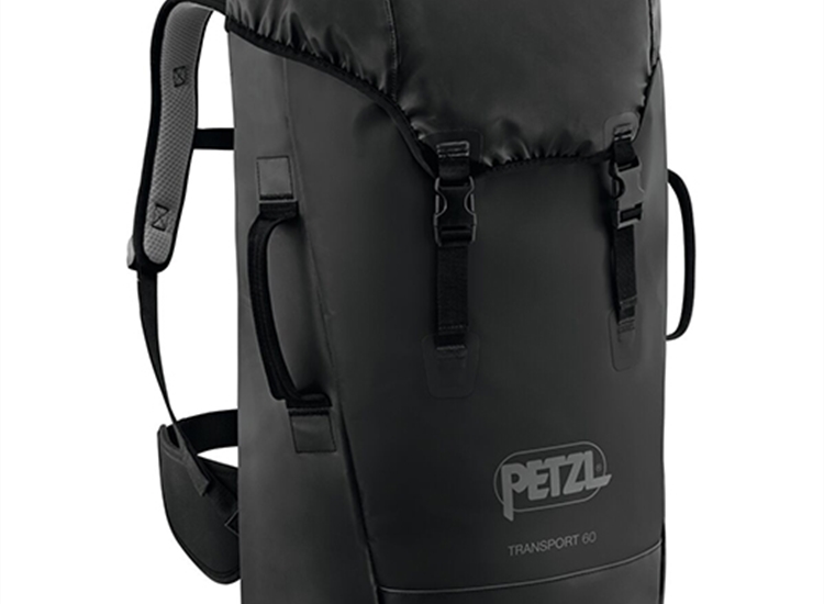 Petzl NEW Transport 60 Durable pack, 60 Liters, Black - CSS Worksafe ...